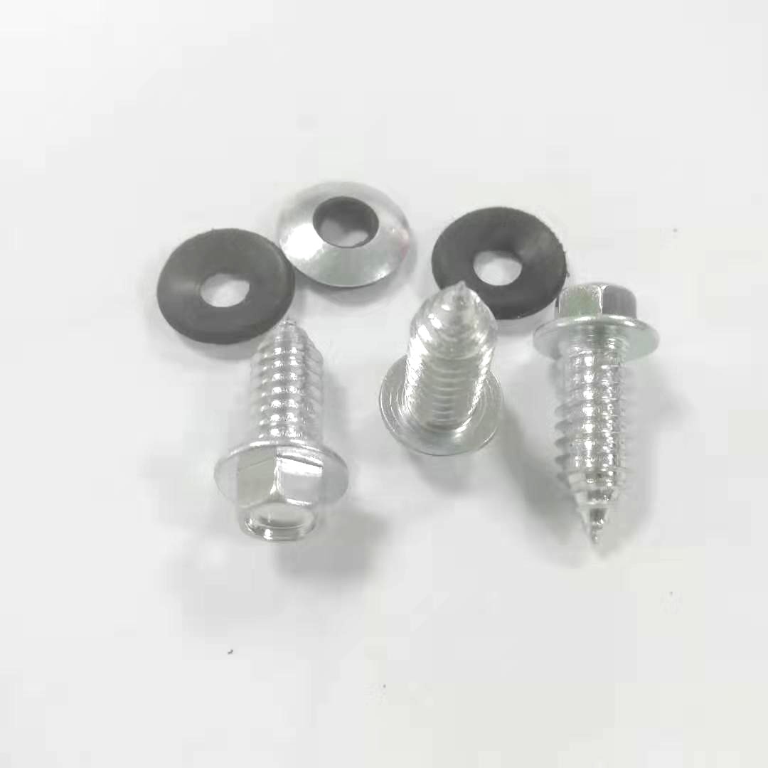 Stainless Steel Self Tapping Screws With Rubber Washer 5.85x5.85 ...