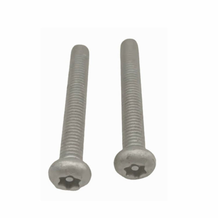 GB Approved Stainless Steel Security Screws , T45 Torx Screw SS316
