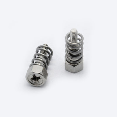 CPU Spring Loaded Set Screw , C1008 Stainless Steel Threaded Studs JIS ...
