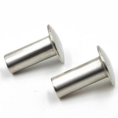 Pan Head Aluminum Semi Tubular Rivets SUS304 Material GB Standard