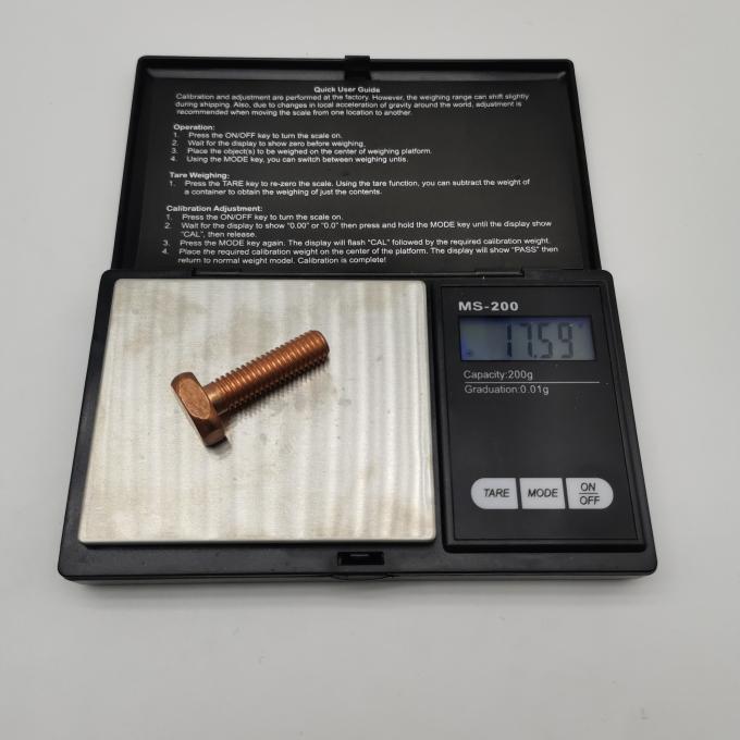 Conductive Non Standard Fastener , M8x30mm T Shape Screw For Golf Cart